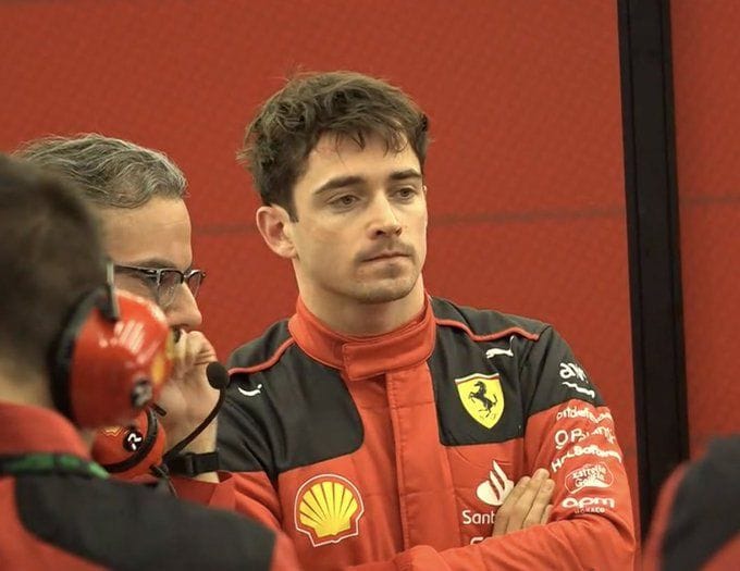 "He looks exhausted": Fans react to Charles Leclerc's looking drained ...