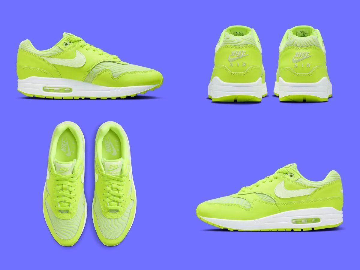 Volt: Nike Air Max 1 Terry Cloth "Volt" shoes: Everything we know so far