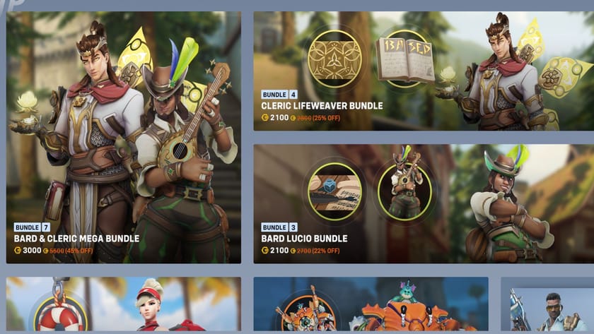 Overwatch 2 Item Shop rotation (July 18): Cleric Lifeweaver, Bard Lucio ...