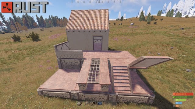 Rust “Brick” building skin introduced in test servers