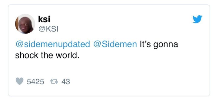 Tana Mongeau reveals her participation in KSI and Sidemen's popular 20 ...