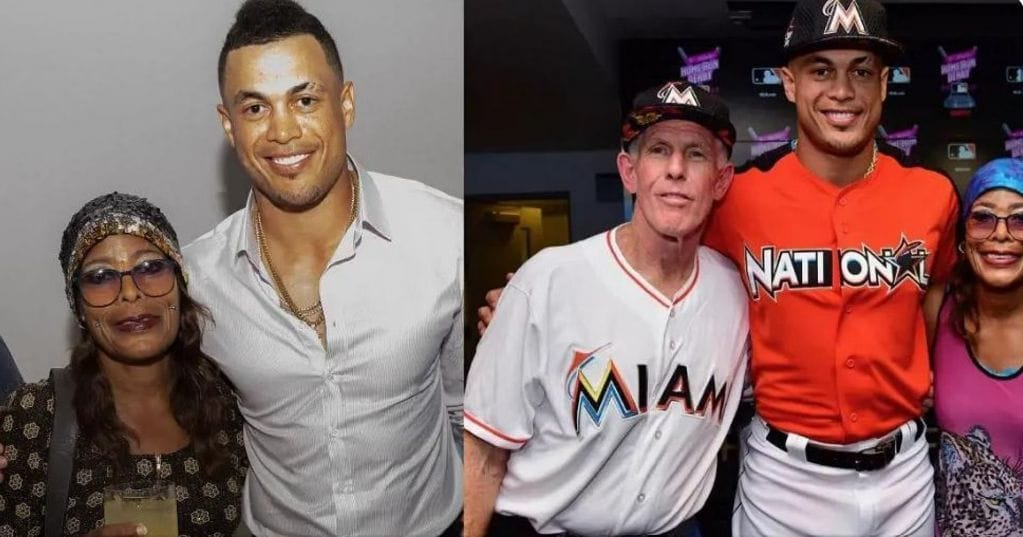 Who are Giancarlo Stanton’s parents, Mike Stanton and Jacinta Garay?