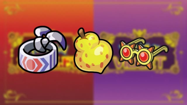 Pokemon Scarlet and Violet Held Items tier list for June 2024