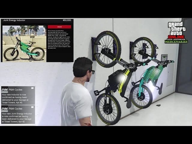 GTA Online adds brand new Inductor electric bike as part of the San ...