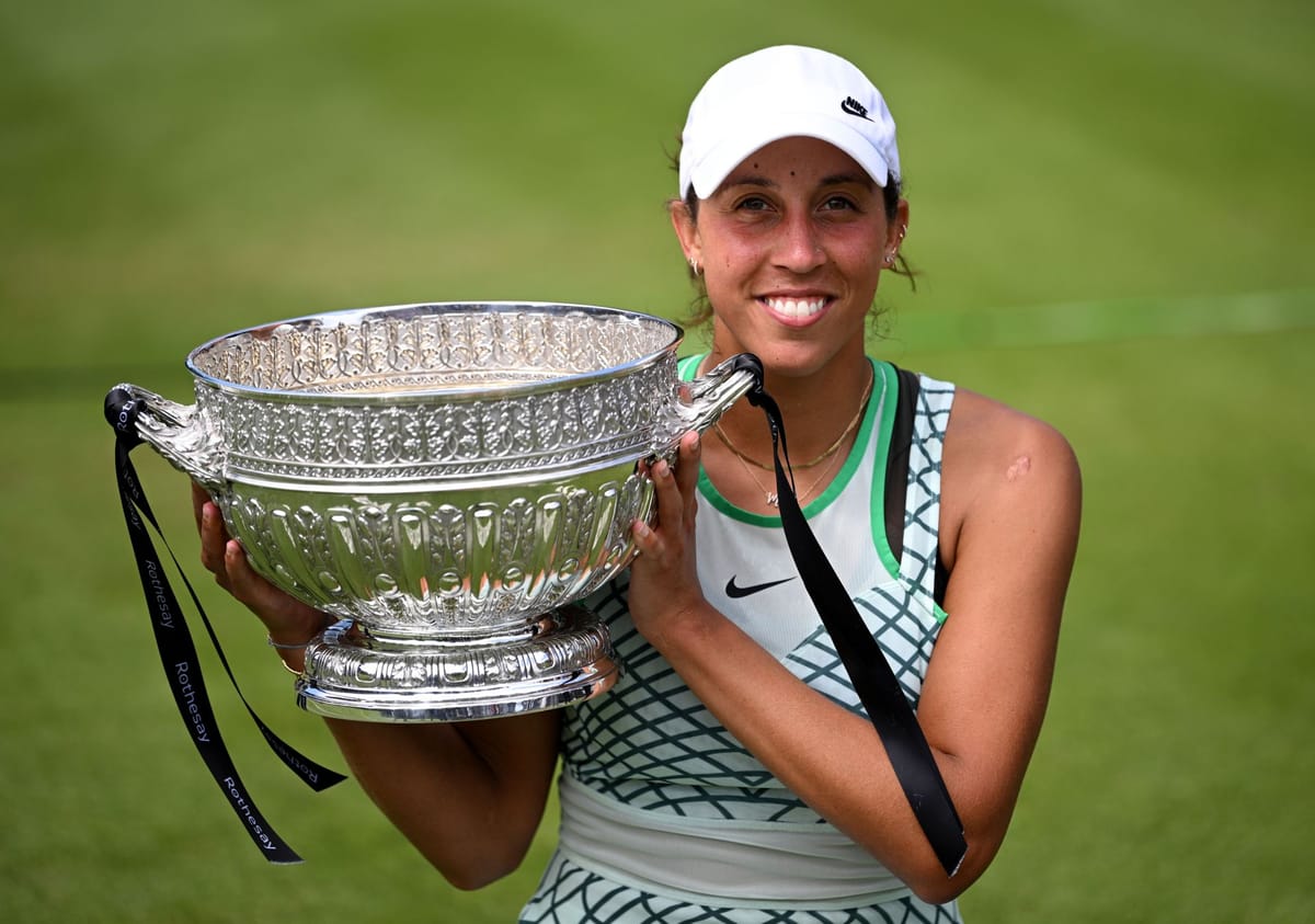 "Queen of Eastbourne" - Jessica Pegula and Pam Shriver react to Madison ...