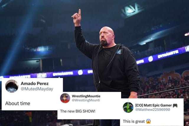 "This is great," "The new BIG SHOW!" - Fans react after former champion ...