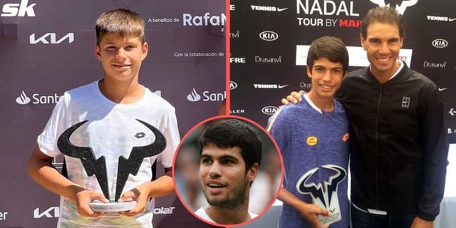 7 years after Carlos Alcaraz's triumph, his younger brother Jaime ...