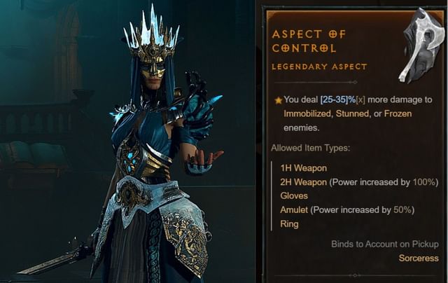 Aspect of Control in Diablo 4: How to get, effects, and more