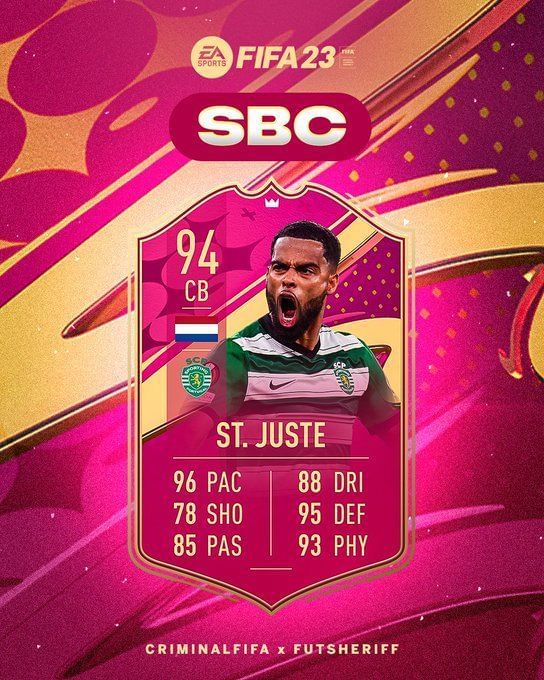 Jeremiah St. Juste Futties SBC: FIFA 23 Jeremiah St. Juste Futties SBC ...