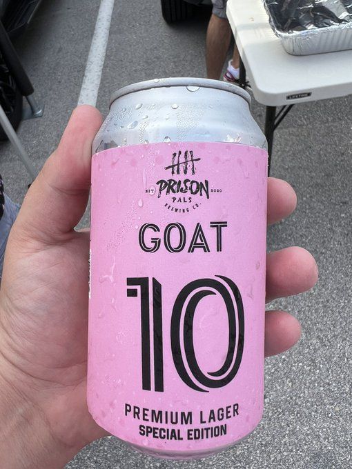 Florida-based brewing company release 'GOAT' beer ahead of Lionel Messi ...