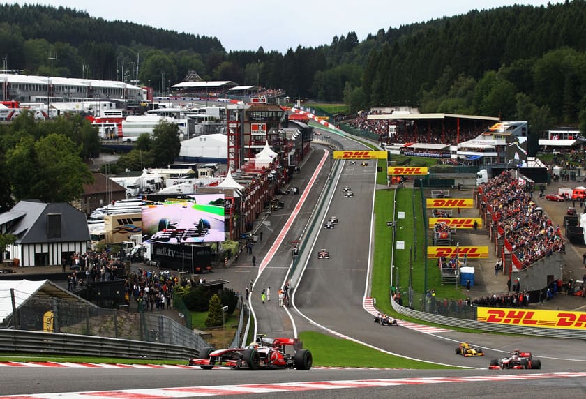 What is Eau Rouge? All about the iconic corner in the F1 Belgian GP