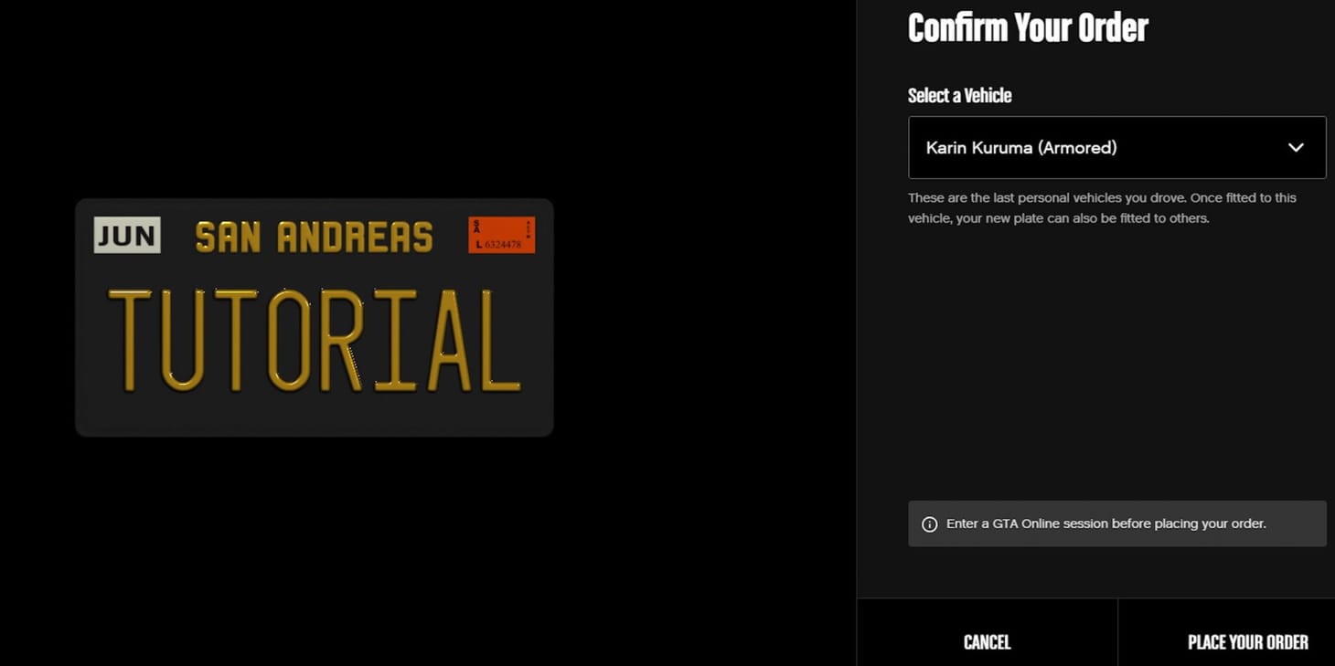 How to use GTA Online License Plate Creator: A beginner's guide