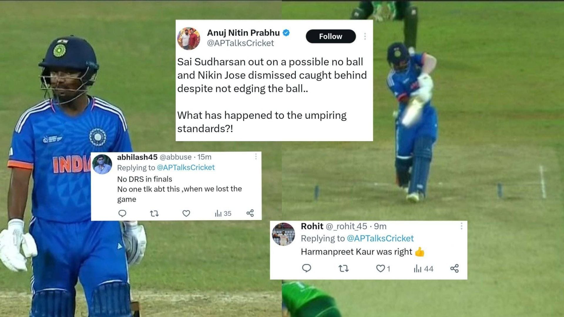 "What has happened to umpiring standards?"- Twitter in disbelief as ...
