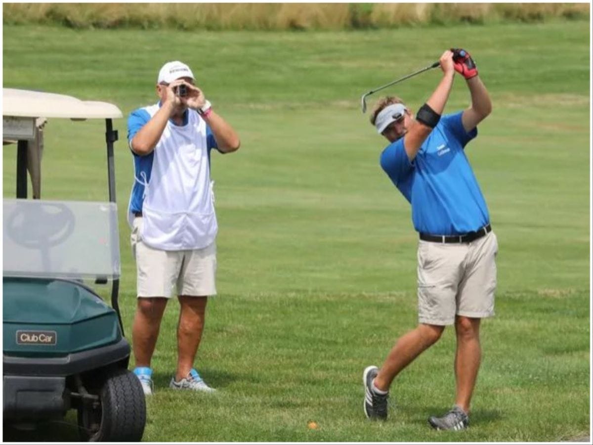 "I probably couldn't play a single hole without a spotter" - Legally ...