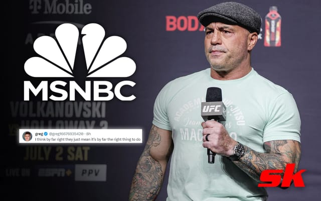 Joe Rogan MSNBC: “They want us dead” - Joe Rogan’s fans pile on MSNBC ...