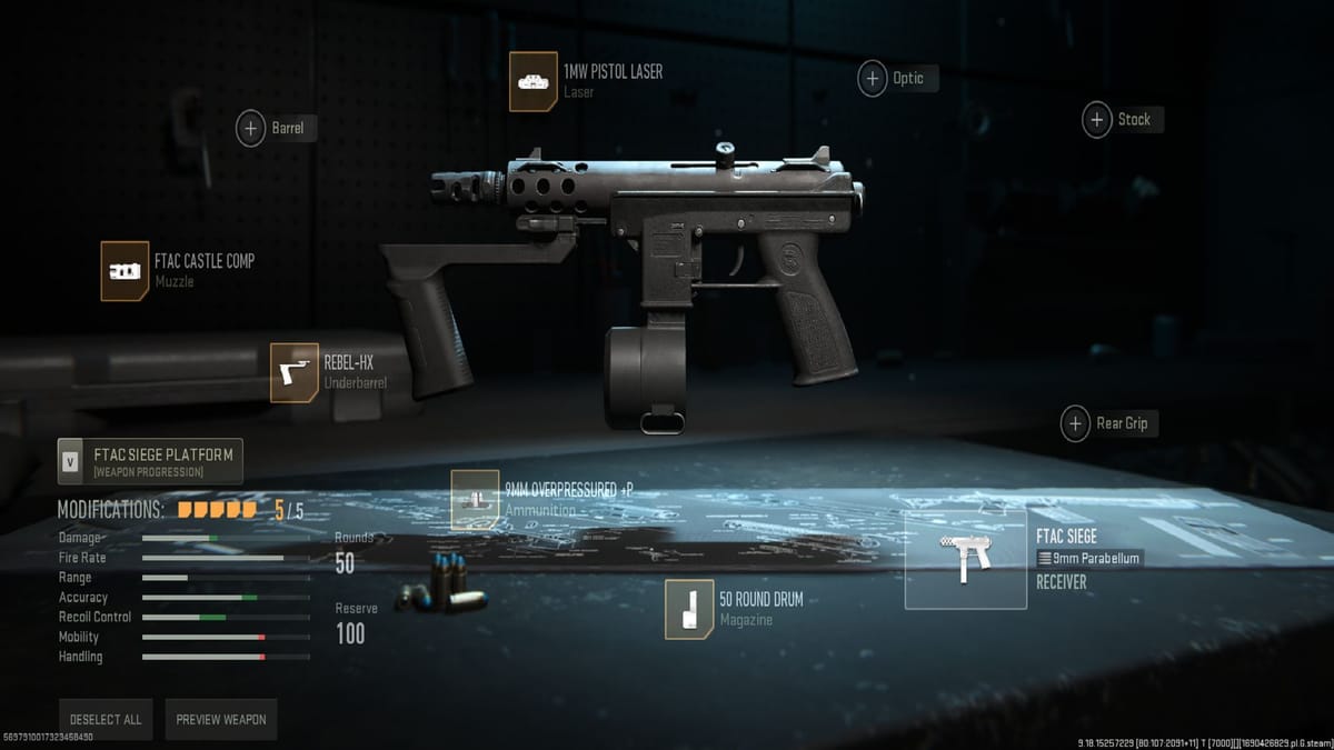 FTAC Siege: Best FTAC Siege loadout for Modern Warfare 2: Class setup ...