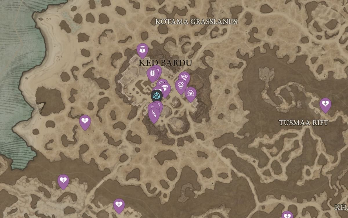 All cities in the Sanctuary in Diablo 4