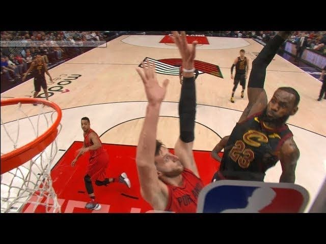 Watch - LeBron James once sent Jusuf Nurkic into the shadow realm