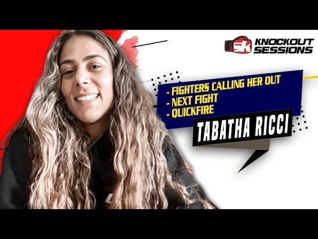 Tabatha Ricci UFC: "I don't know what they're thinking" - Tabatha Ricci ...