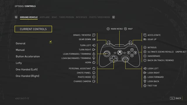 The Crew Motorfest closed beta best controller settings for Xbox