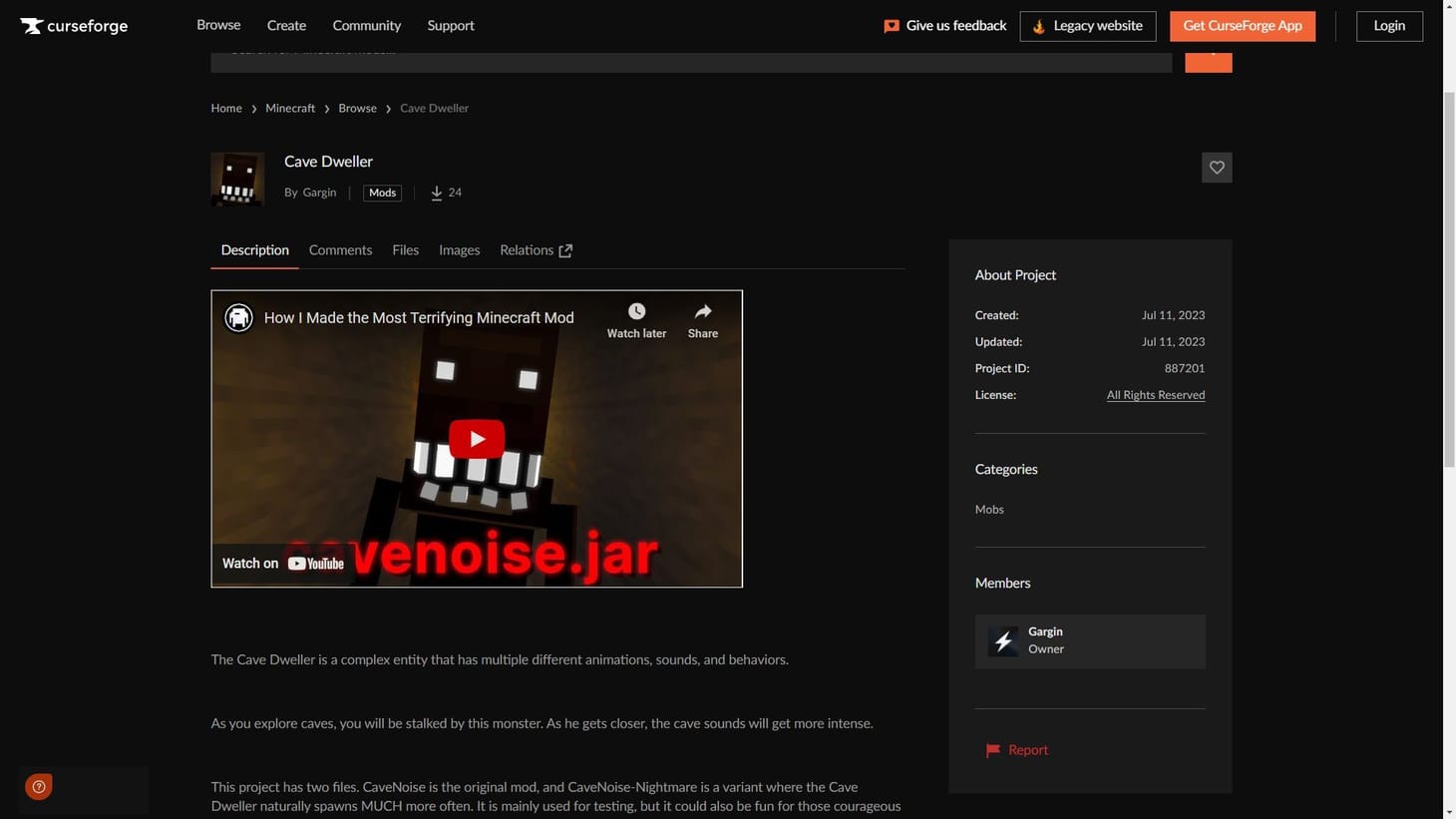 Minecraft Cave Dweller mod guide: How to download, features, and more