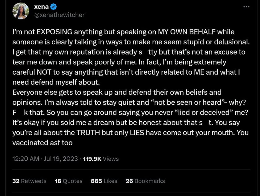 "I'm not going to be thrown under the bus" - Sneako's alleged ex ...