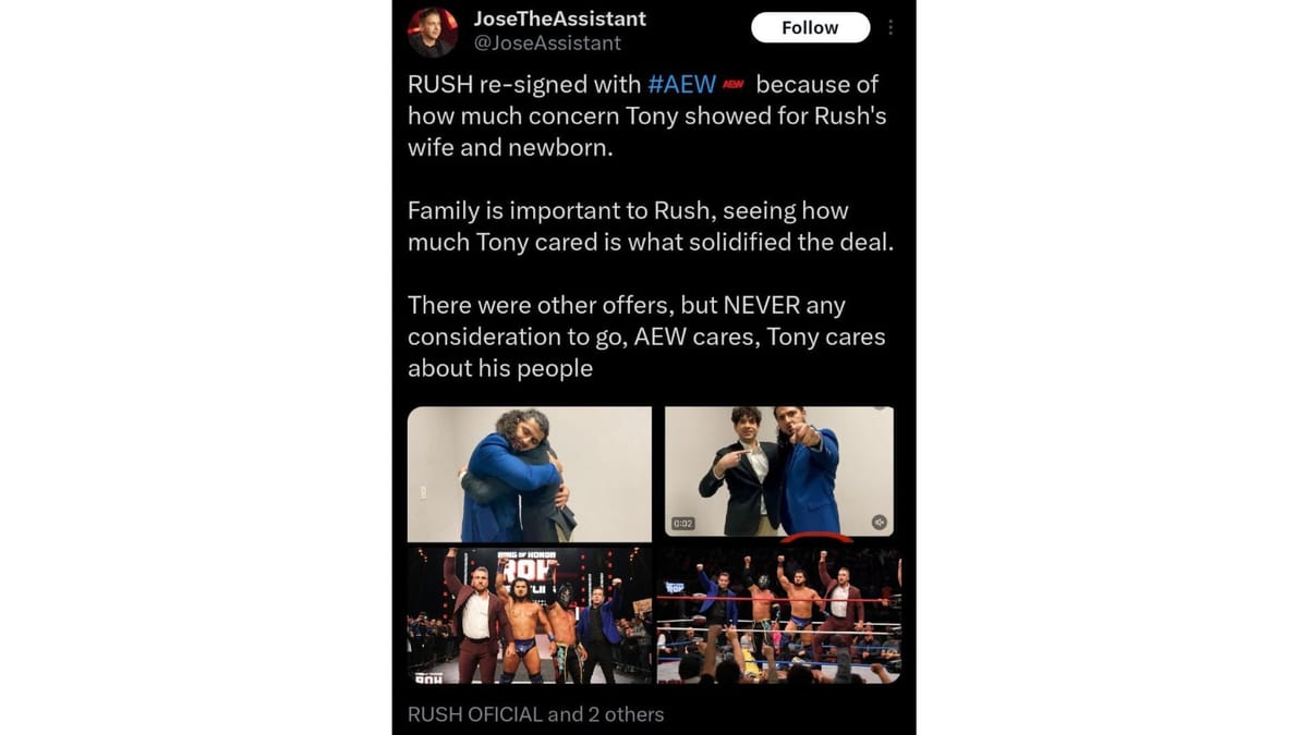 Major reason why 34-year-old star re-signed with AEW; WWE rumors confirmed?