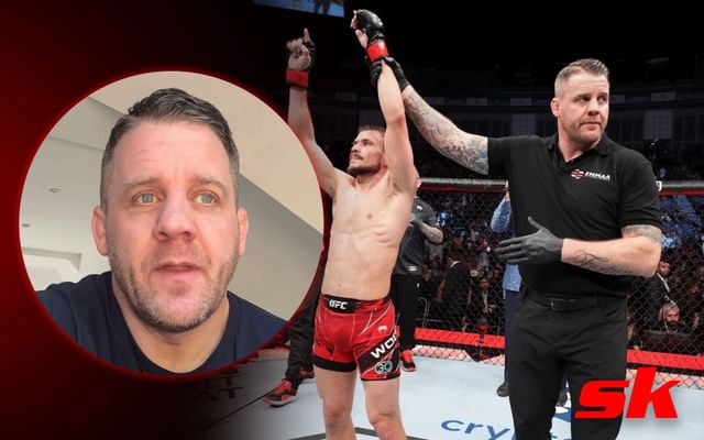 Why is Marc Goddard being criticized for UFC London officiating ...