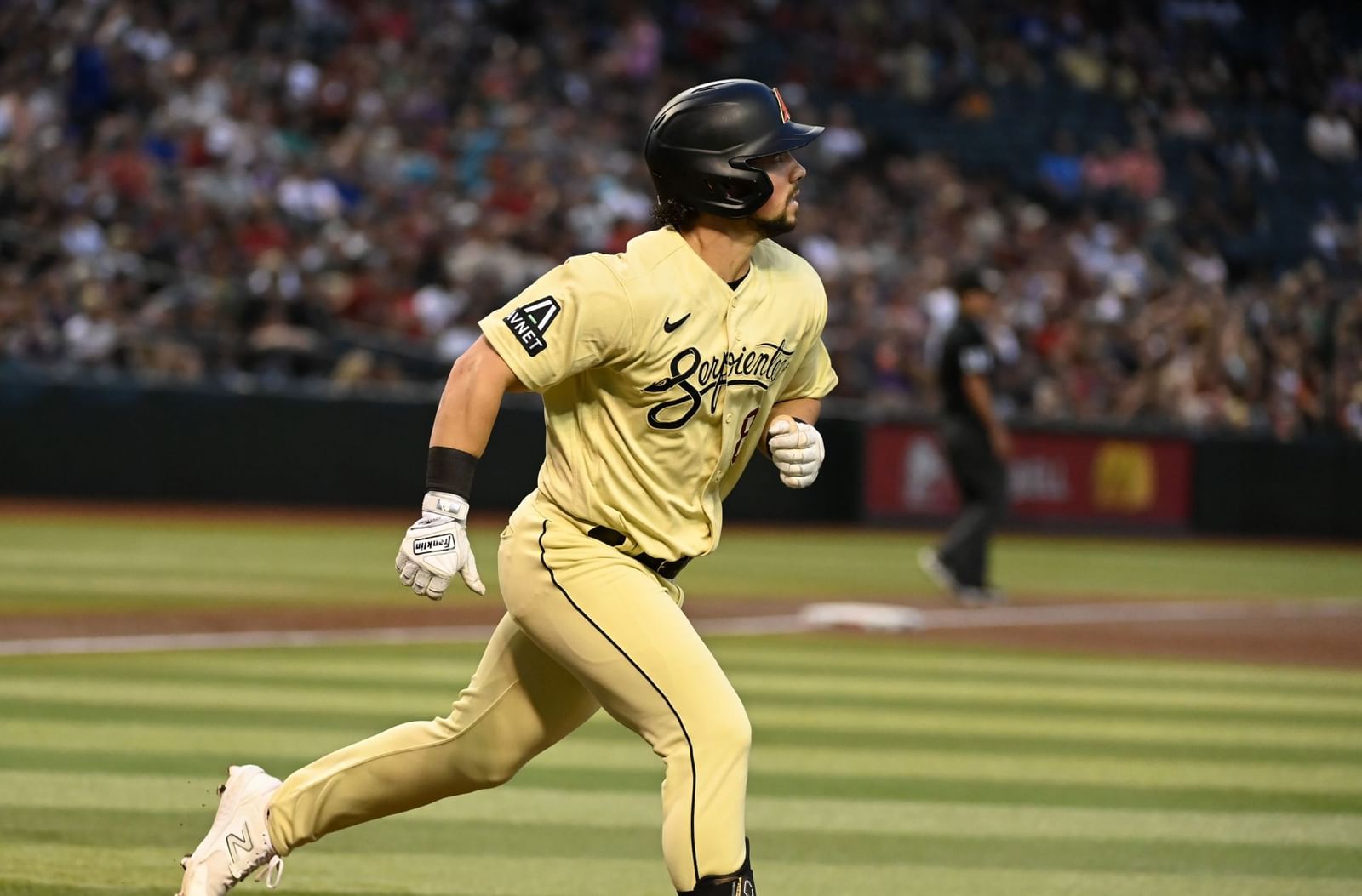 Arizona Diamondbacks fans react as outfielder Dominic Fletcher called ...