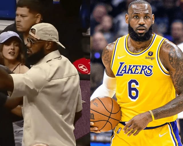 Watch: LeBron James pulls up to Puerto Rico to catch a game