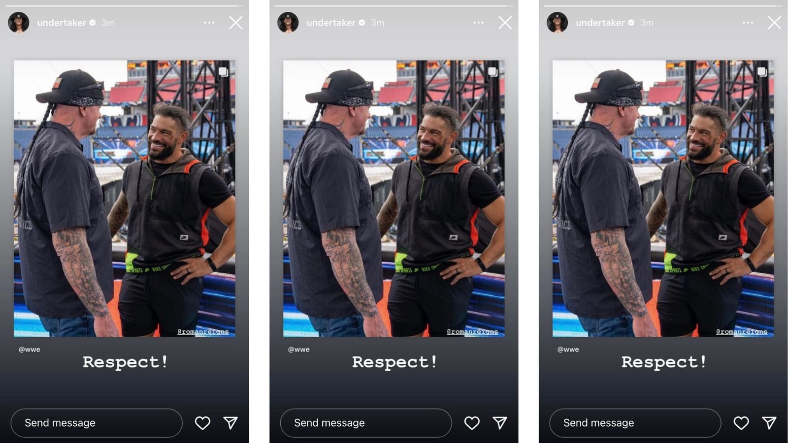 WWE: "Respect!" - 58-year-old WWE Hall of Famer sends message to Roman ...