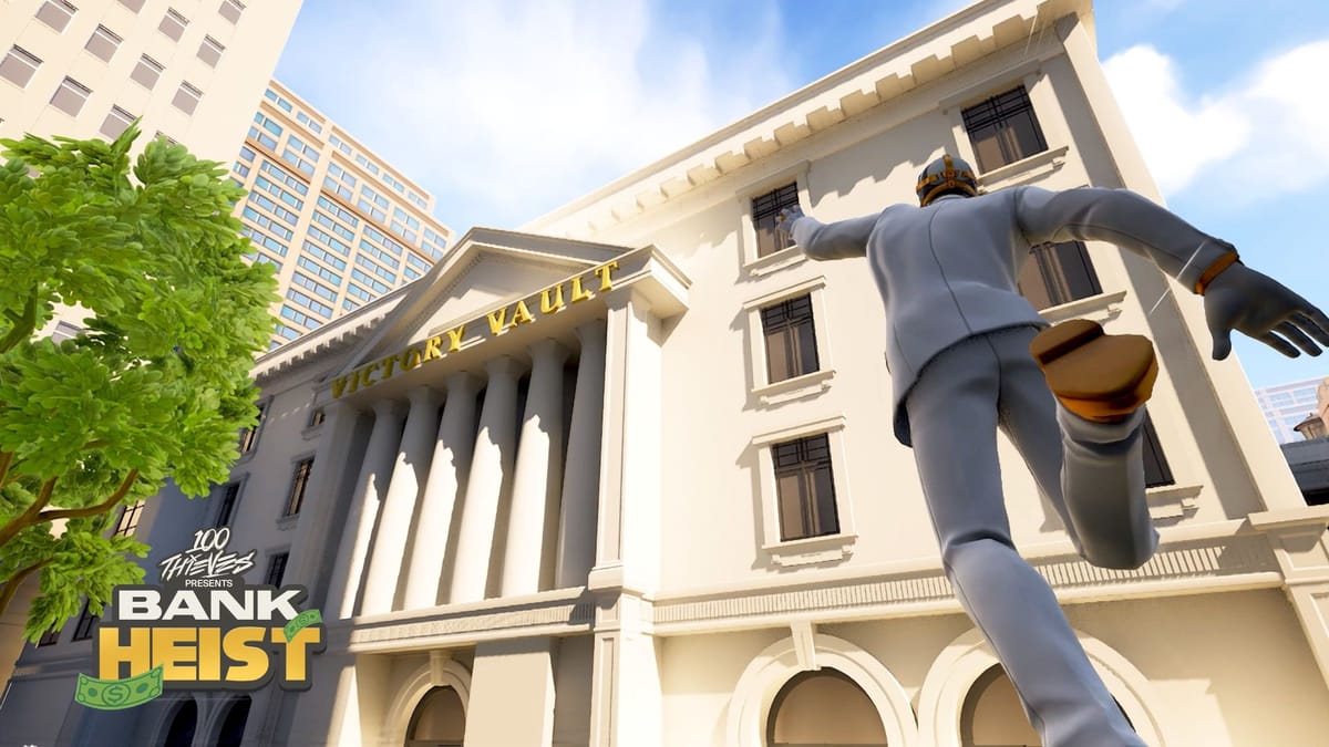 100 Thieves launch Fortnite Creative's first 'Bank Heist' gamemode