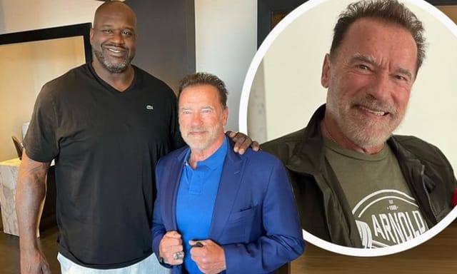 "Arnold against Shaq... He’s really short" - Shaquille O'Neal once ...