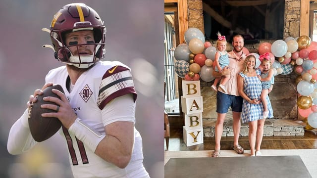 In Photos: Carson Wentz announces third pregnancy with wife Madison