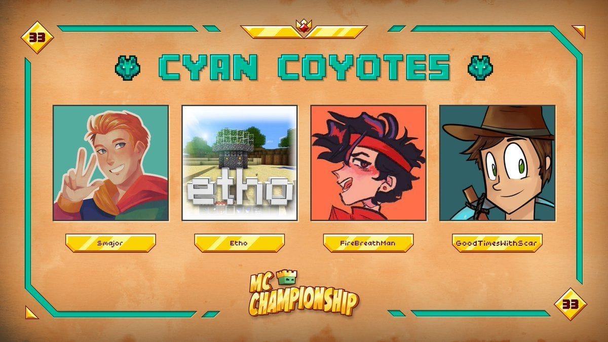Minecraft Championship (MCC) 33: Date, time, teams, members, and more