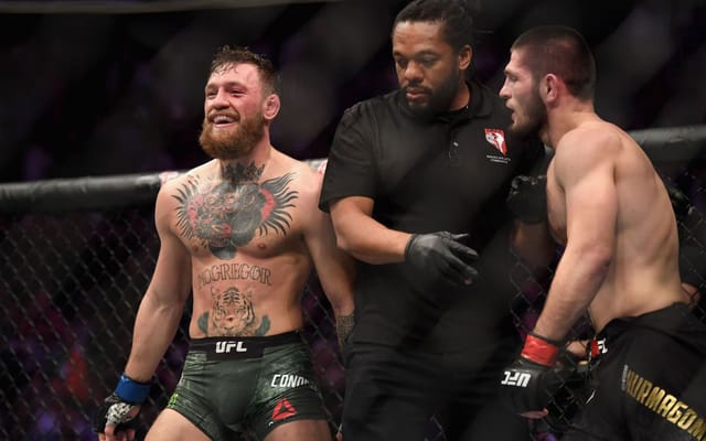"You need to fight back" - When referee Herb Dean pep-talked Conor ...