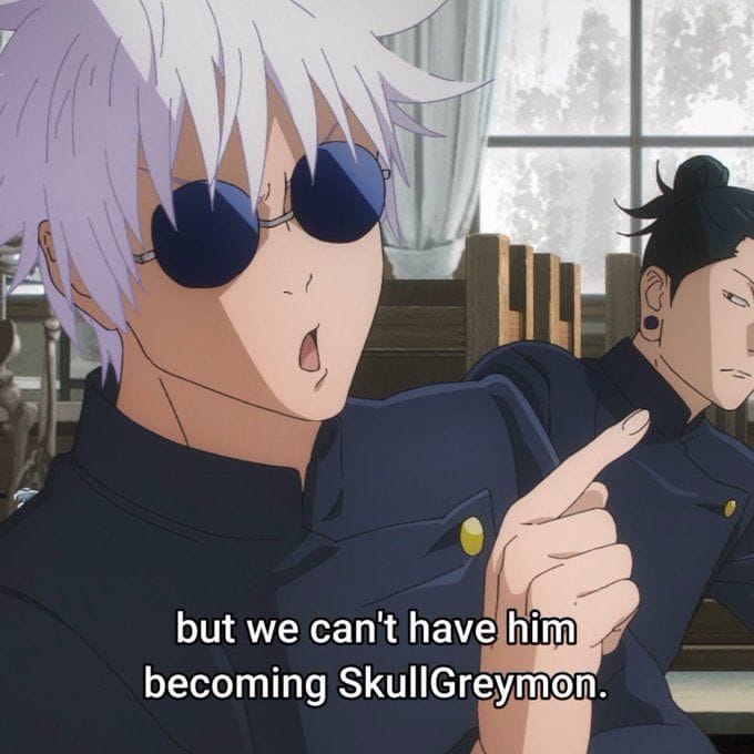 Jujutsu Kaisen season 2 teases a Digimon crossover with Gojo Satoru