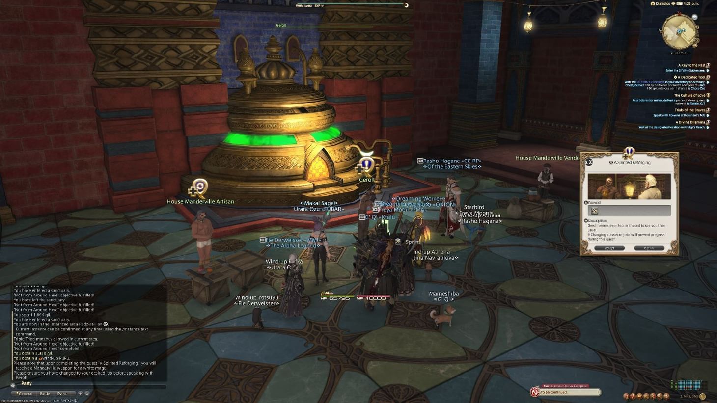 Final Fantasy XIV guide - How to unlock the Manderville relic weapon