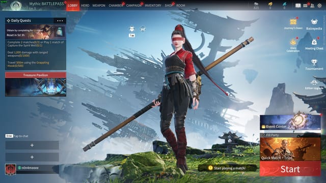 How to change sensitivity in Naraka Bladepoint