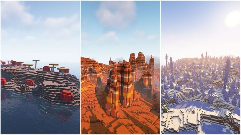7 rarest biomes in Minecraft 1.20