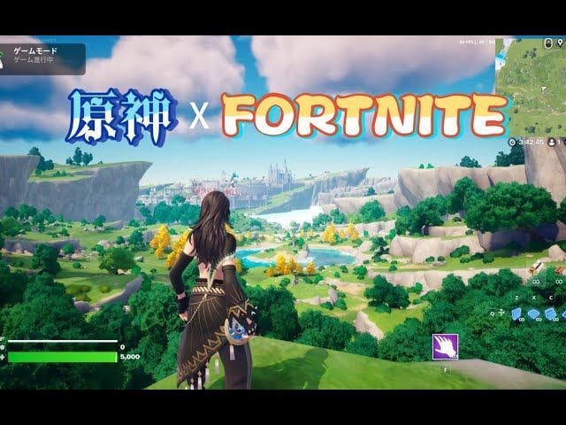 Fanmade Genshin Impact x Fortnite map shows gameplay with new mechanics ...