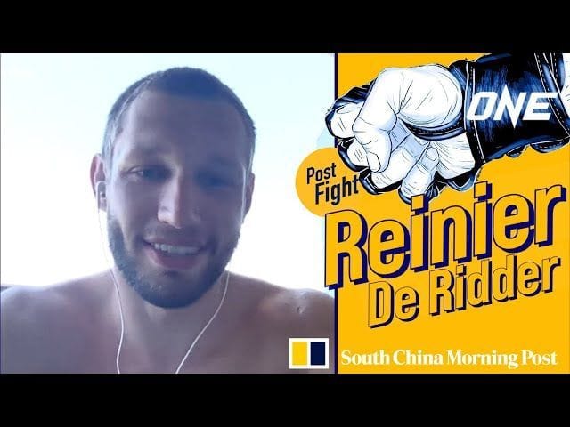 Reinier de Ridder feels he needs ‘a real challenge’ in next world title ...