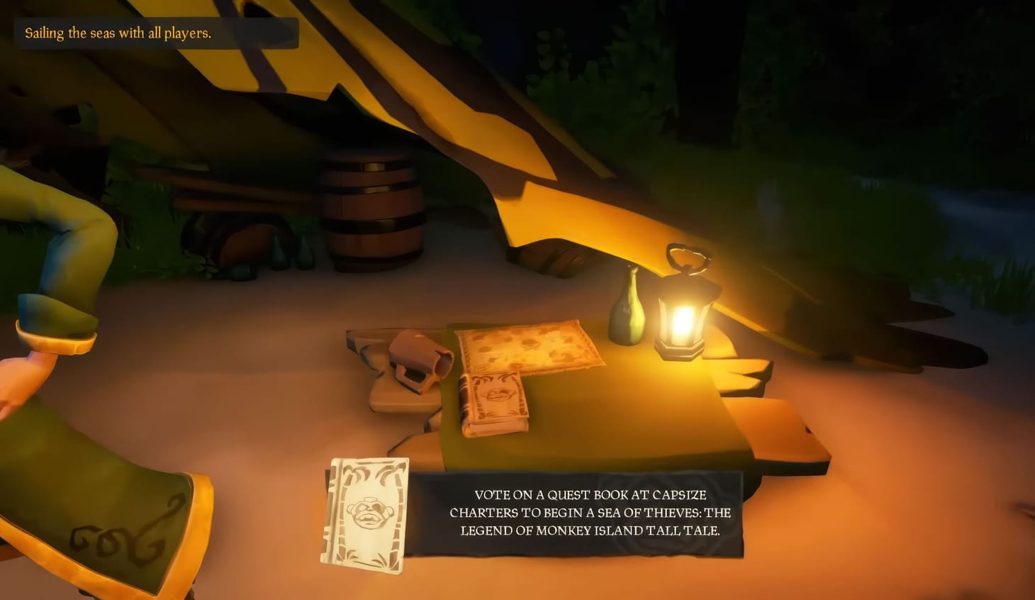 Sea of Thieves The Journey to Melee Island walkthrough (The Legend of ...