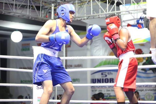 Young athletes shine on opening day of 5th Junior Boys National Boxing ...
