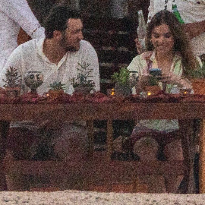 Fans question Josh Allen’s behaviour in pool canoodle with Hailee ...