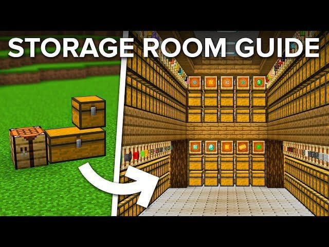 7 best tips for building a storage room in Minecraft
