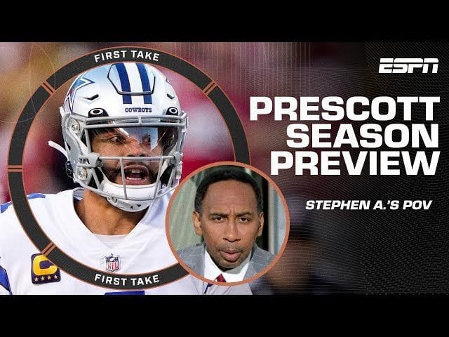 Stephen A. Smith not buying Dak Prescott’s Cowboys hype despite ...