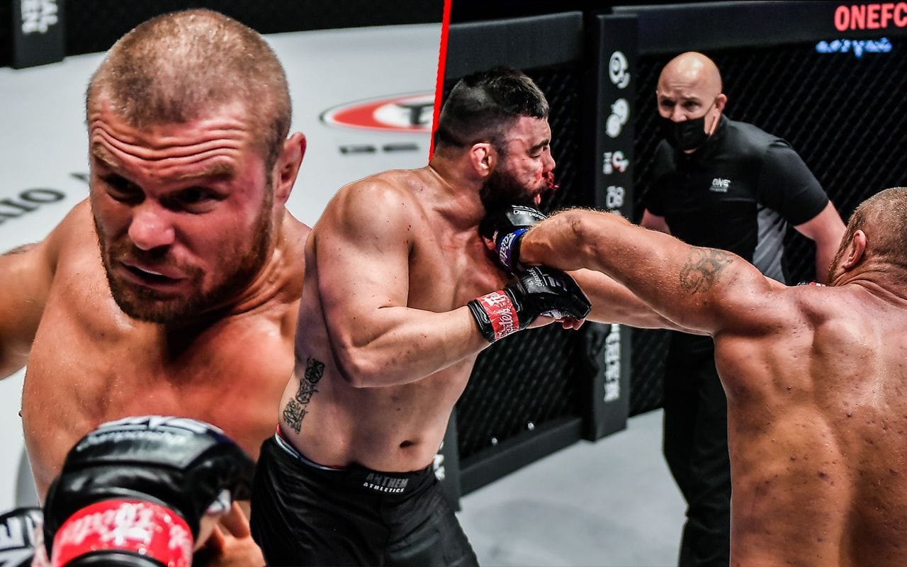 Anatoly Malykhin reminds Amir Aliakbari of his destructive KO win the ...