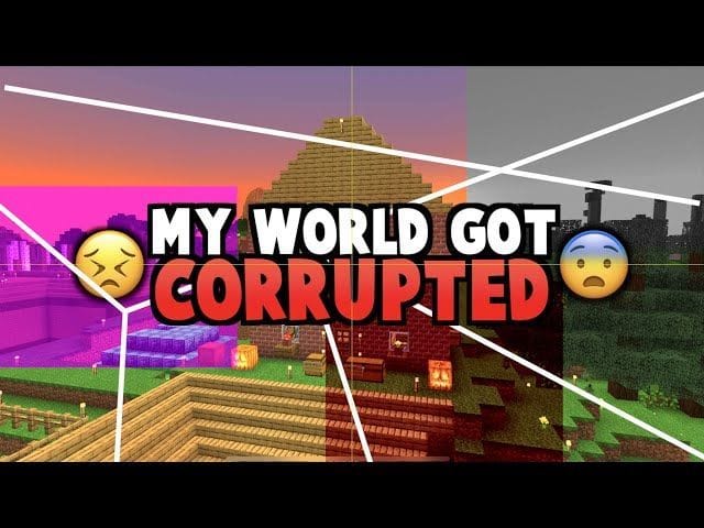 How to fix a corrupted Minecraft world
