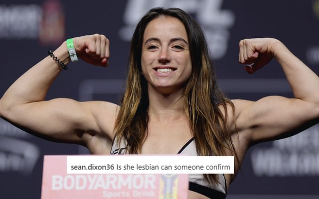 "Is she lesbian" - Fans get intrusive about love life as UFC beauty ...